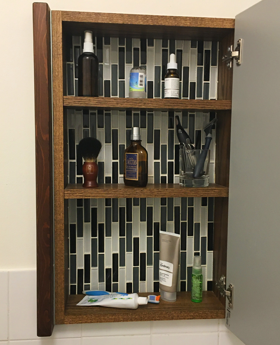 Crafting a Budget-Friendly, Durable Oak Bathroom Cabinet - Real-Life ...